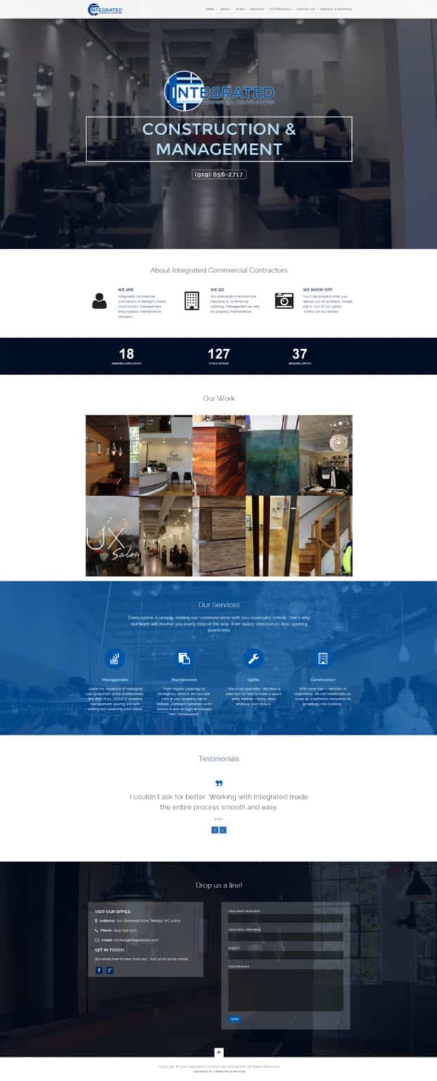 Integrated Construction & Management - Ambidextrous Services